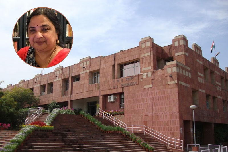 Santishree Dhulipudi Pandit appointed as the first female VC of JNU