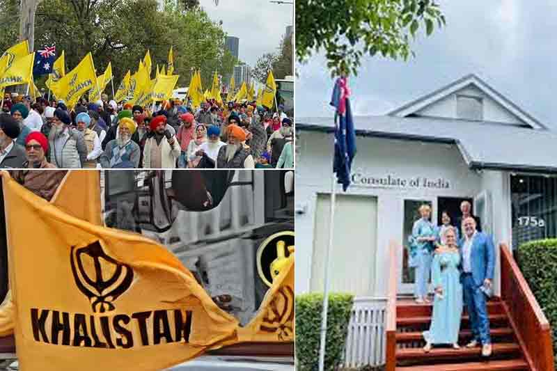 After temples, Khalistanis target Indian consulate in Brisbane