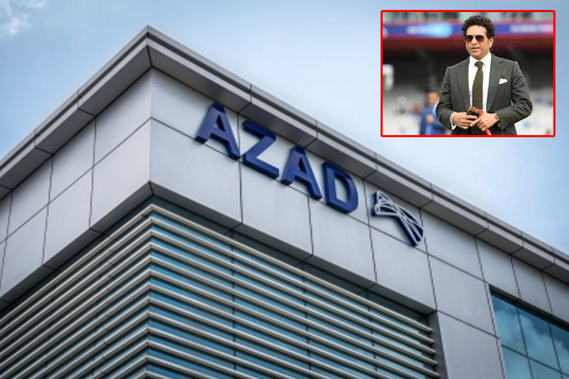 Sachin Tendulkar makes strategic investment in AZAD Engineering