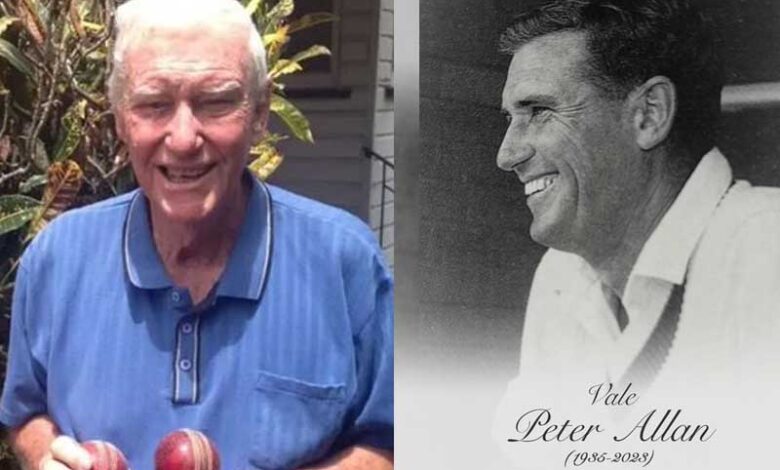 Former Australia and Queensland fast bowler Peter Allan passes away at 87