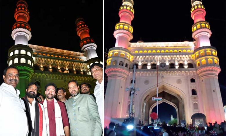 Hyderabad’s iconic Charminar to be lit throughout the year