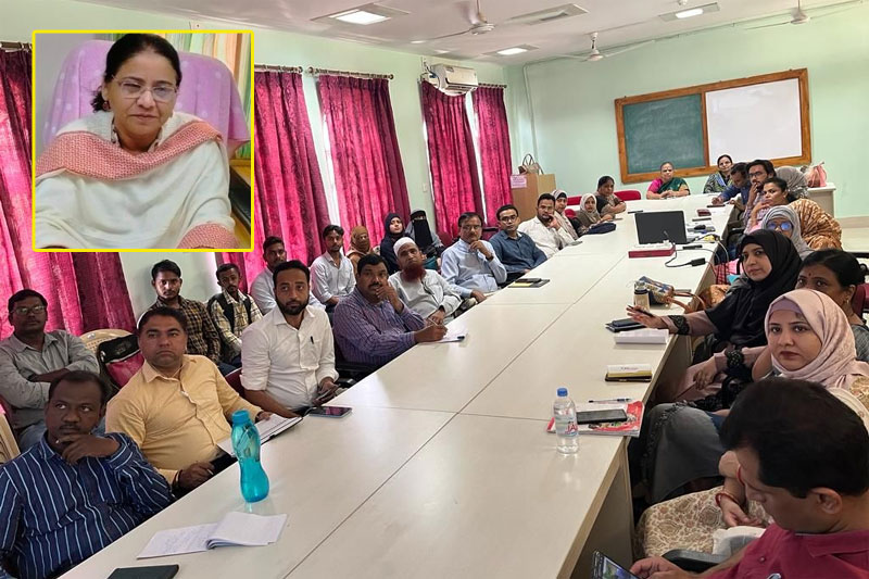 Inclusive education values every student - Prof. Sara Begum; Extension ...