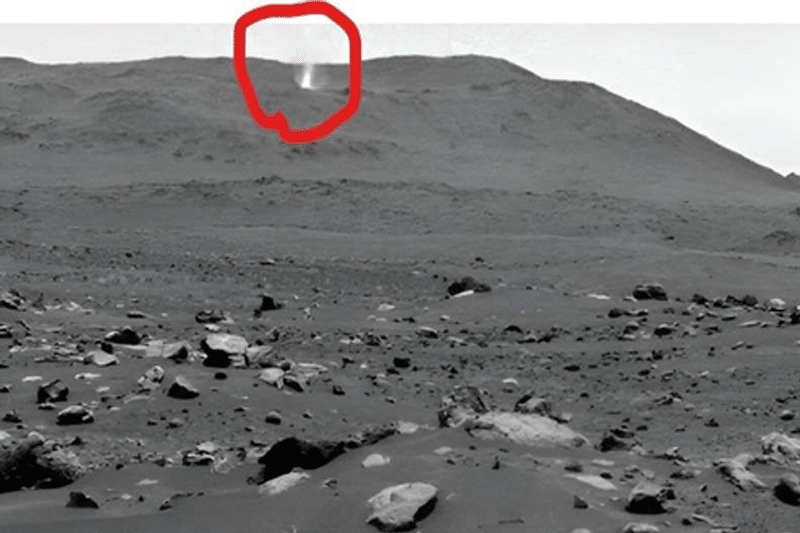 NASA's Perseverance spots dust-filled Martian whirlwind