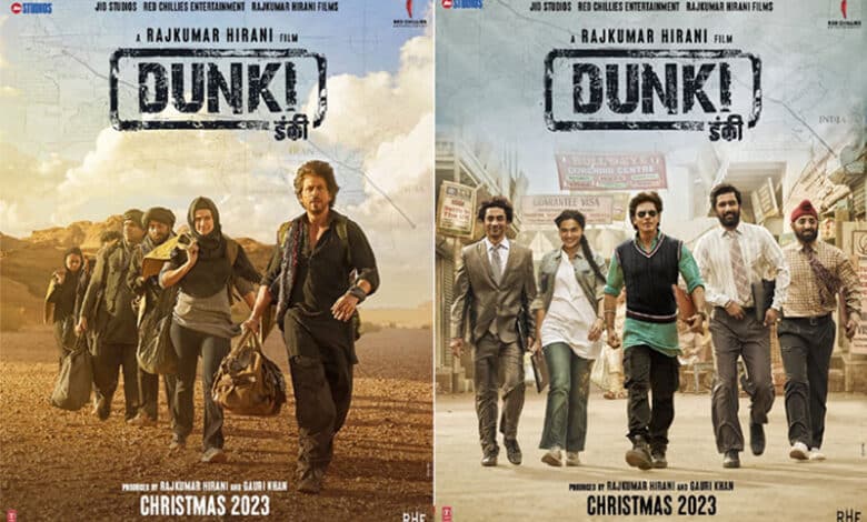 SRK walks miles with his 'ullu ke patthon' in 'Dunki' poster
