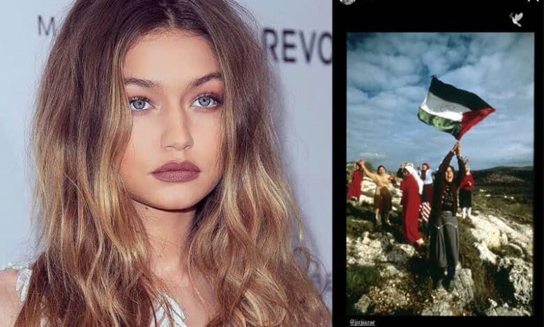 Gigi Hadid blasts Israel for keeping 'children as prisoners of war'