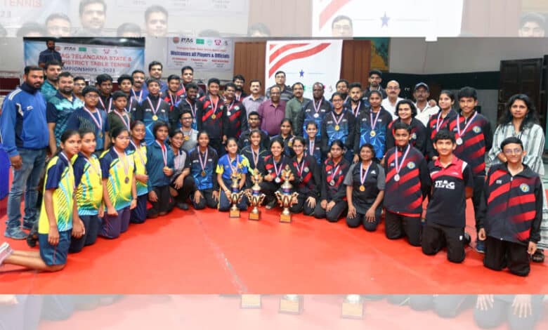 10th Telangana State & Inter-District Table Tennis Championship-2023