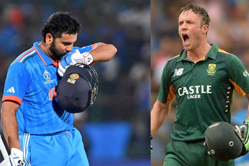 Men’s ODI WC: Rohit equals AB de Villiers record of most ODI sixes in a ...