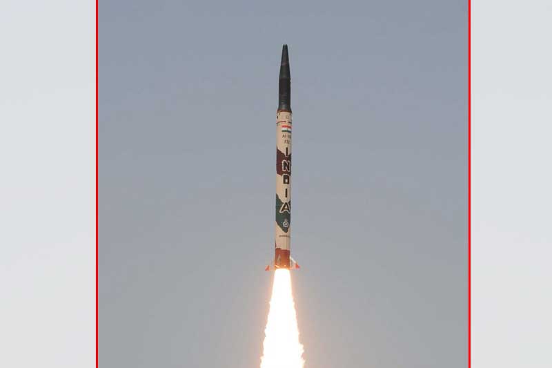 India successfully conducts training launch of short-range Agni-1 missile