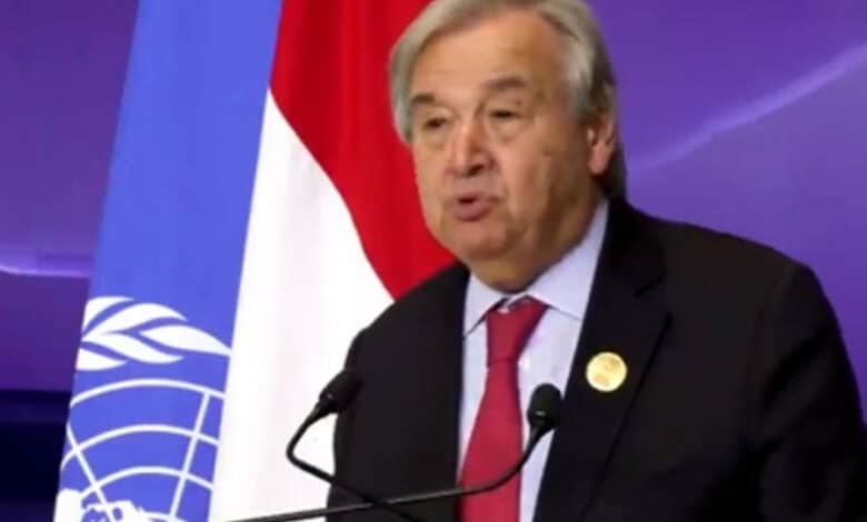 Israel creates massive obstacles to aid distribution in Gaza: UN chief