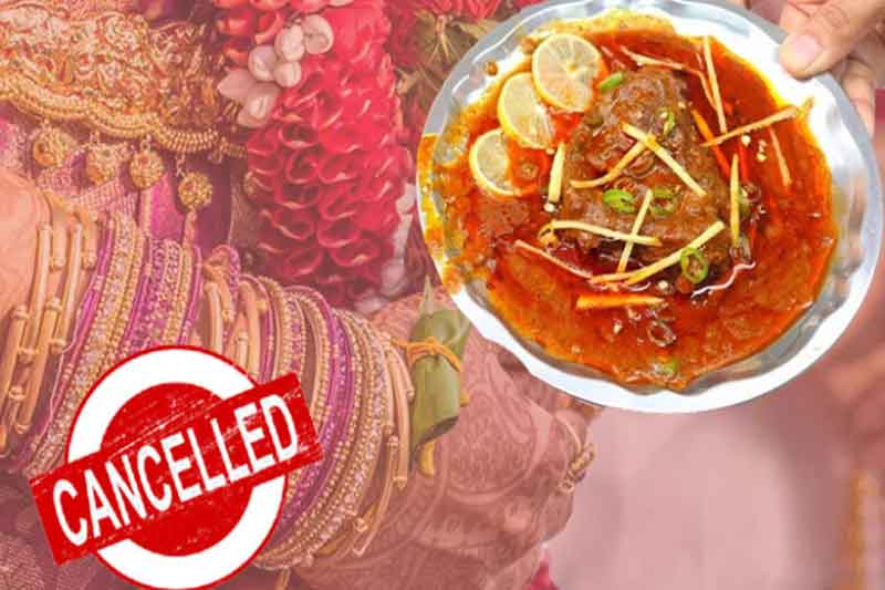 Wedding Cancelled Due to Dispute Over Bride's Family Not Serving Mutton ...