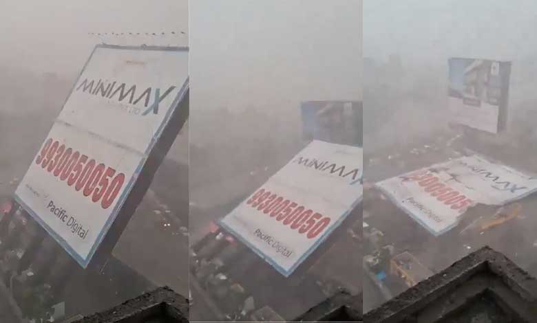 Flight operations hit, 35 injured in 100-foot-tall billboard collapse ...