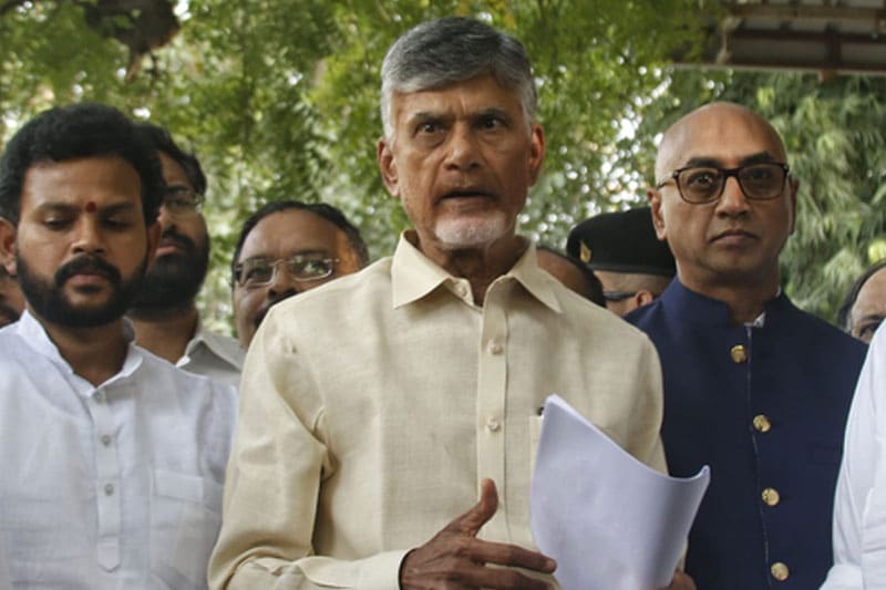 Andhra Pradesh CM Chandrababu Naidu embarks on two-day tour of Kuppam