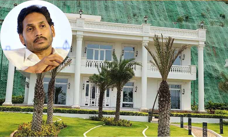 TDP alleges Jagan splurged Rs 500 crore on hilltop mansion in Vizag