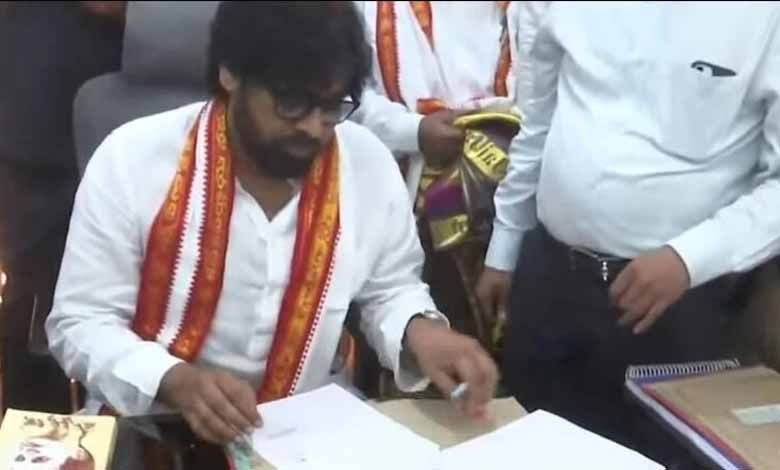 Pawan Kalyan assumes charge as Andhra Pradesh Deputy CM