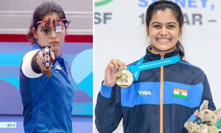 Manu Bhaker breaks jinx, earns India Olympic bronze in shooting after ...