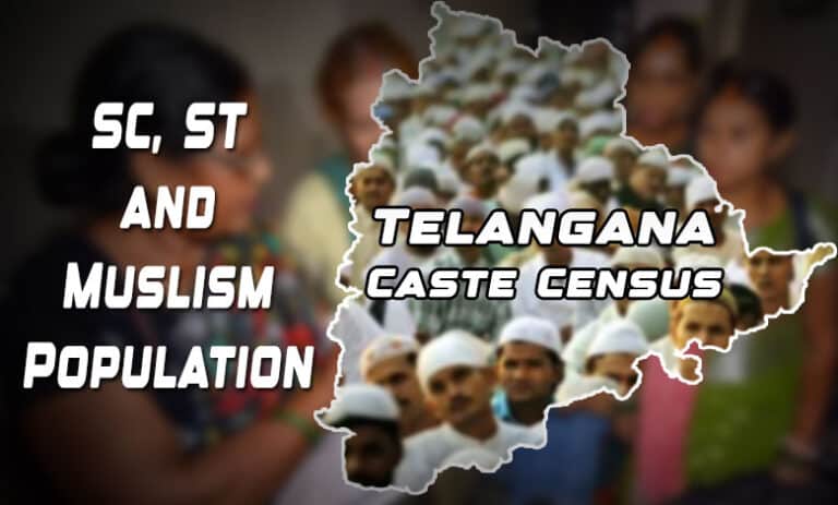 Telangana Caste Census Report Out: Know the Muslims and SC, ST ...