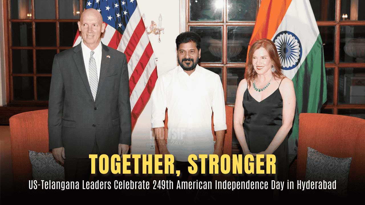 US-Telangana Leaders Celebrate 249th American Independence Day in ...