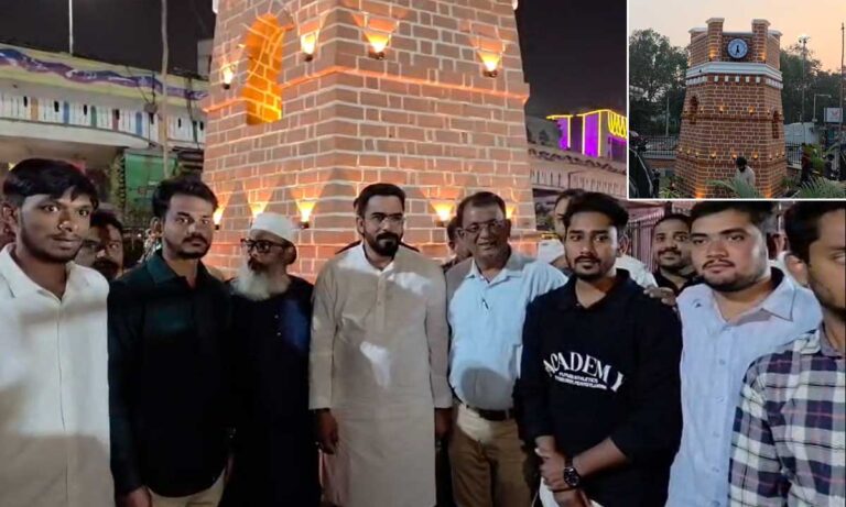 ‘The Burj’ Inaugurated at Masab Tank by MLA Majid Hussain, Reviving ...