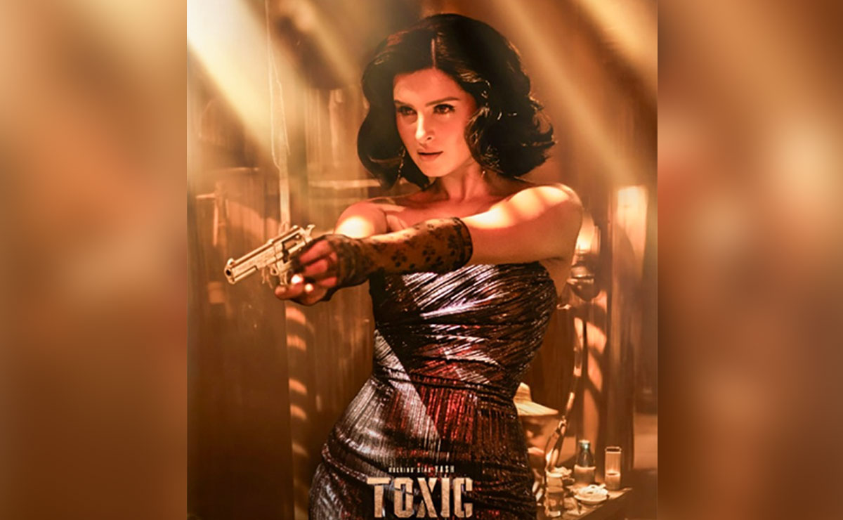 ‘Toxic’: Tara Sutaria Stuns in Black in Her Powerful Character Poster