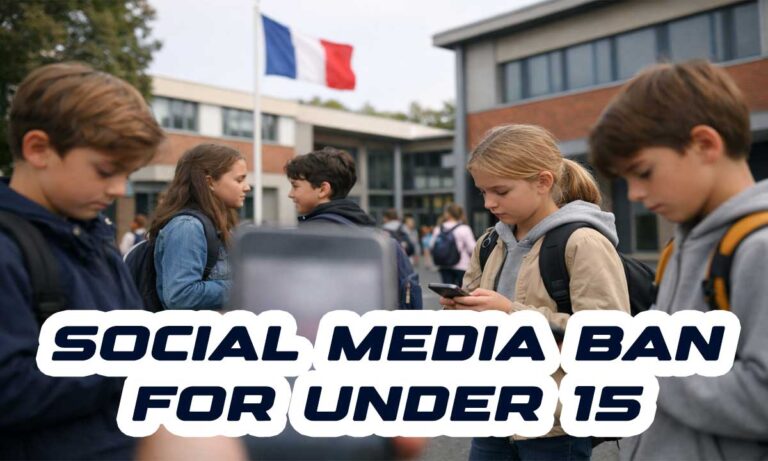 France Plans Social Media Ban for Children Under 15, Mobile Phone ...
