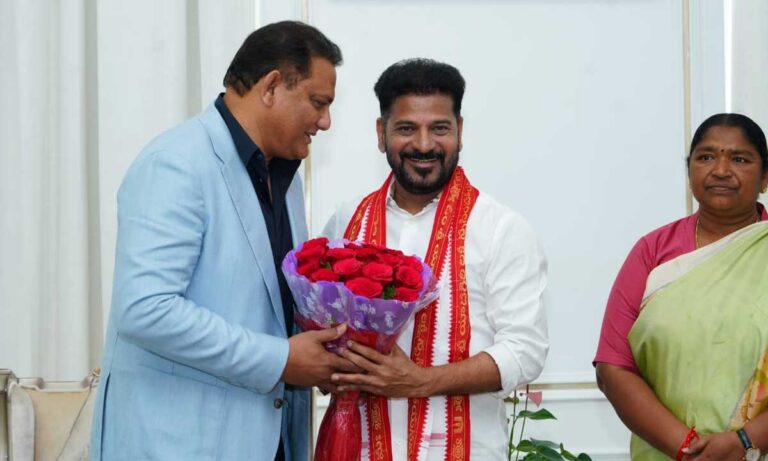 Mohammad Azharuddin Extends New Year Greetings to CM Revanth Reddy ...