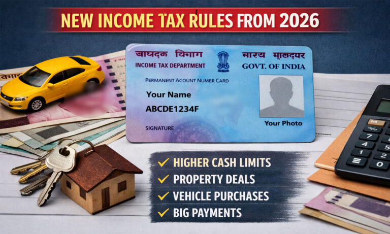 PAN Rules to Change From 2026: Higher Limits for Cash, Property ...