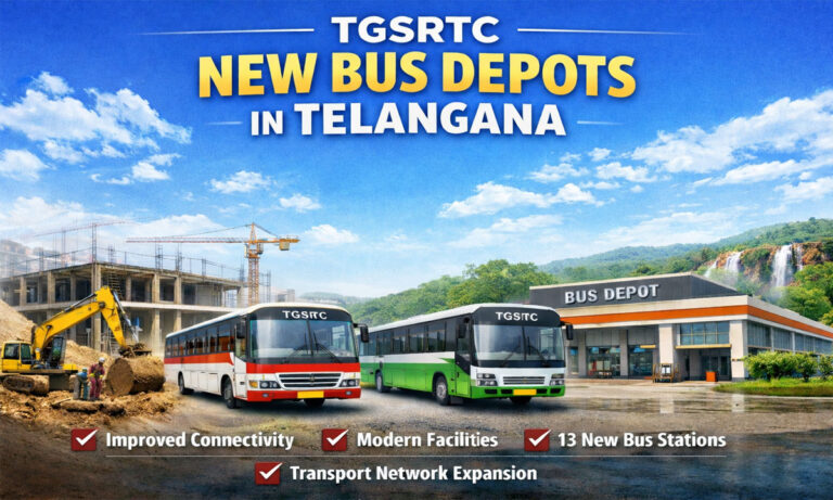 Big Boost to Telangana Transport: TGSRTC to Build 13 New Bus Stations ...