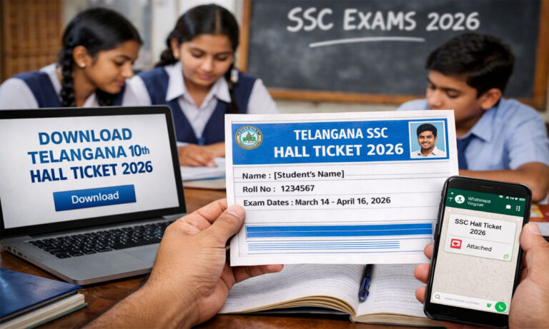 Telangana Class 10 Hall Tickets 2026 to Be Released on March 5 ...