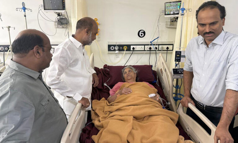 Union Minister Bandi Sanjay’s Mother Suffers Heart Attack, Undergoing ...