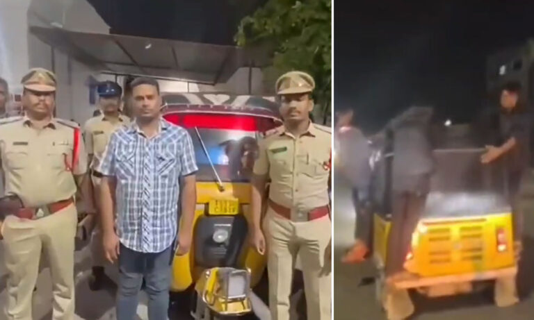Hyderabad Auto Overloading Incident: Chandrayangutta Police Arrest ...